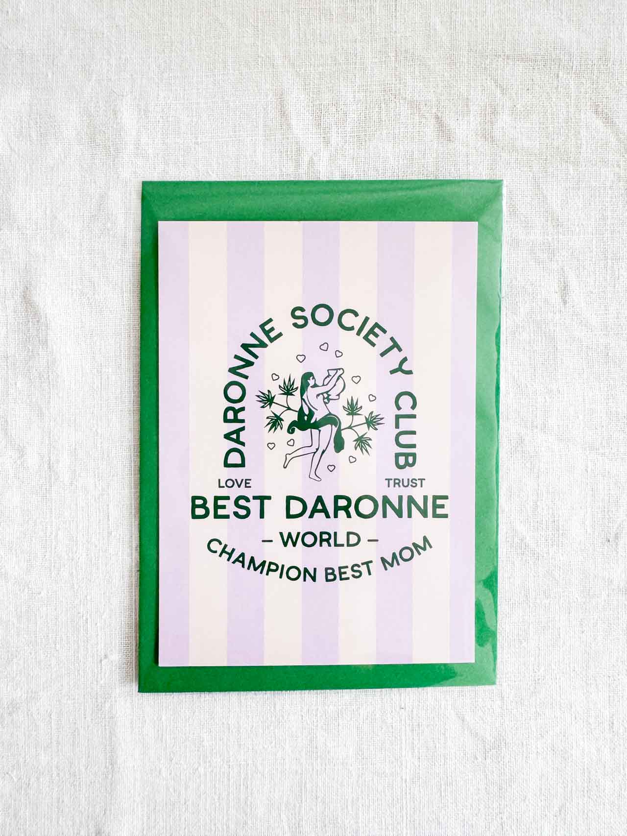 Carte Daronne society club – Maison Mathûvû